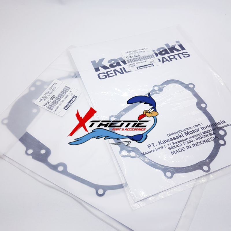 Jual Paking Blok Kopling Magnet KLX 150 DTracker Original Kawasaki Gasket Bak | Shopee Indonesia
