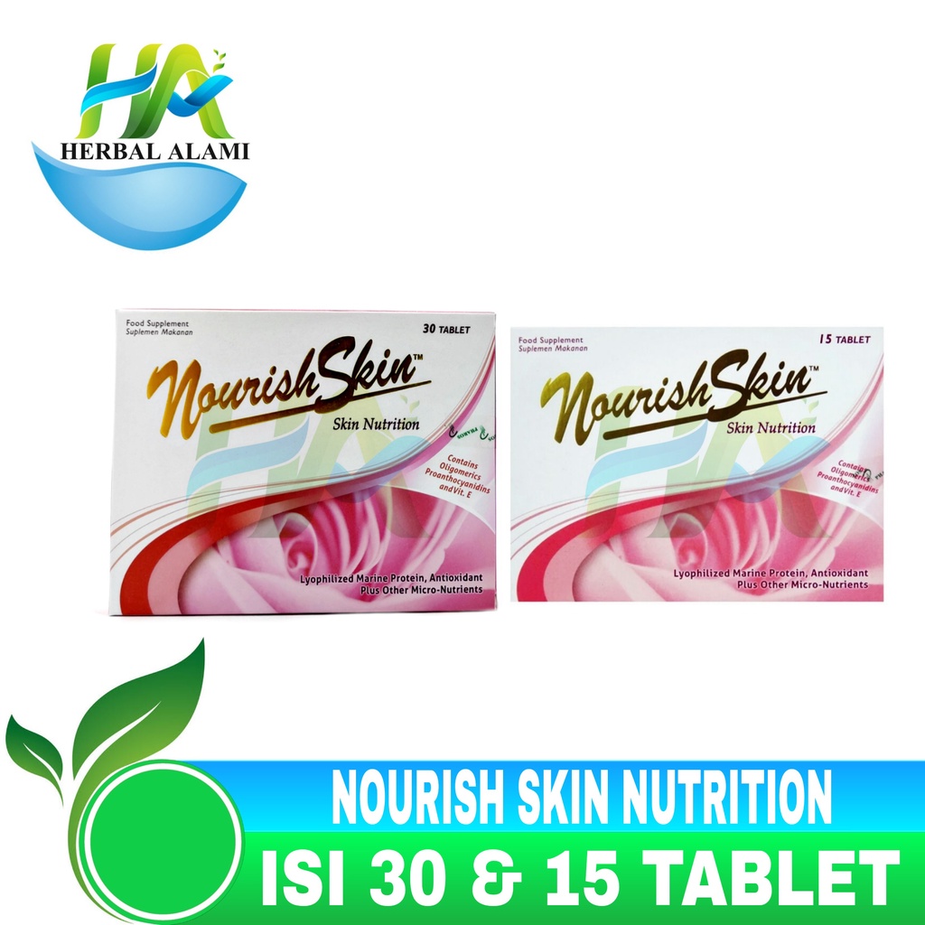 Jual Nourish Skin - Skin Nutrition Tablet Kemasan PINK - Suplemen ...