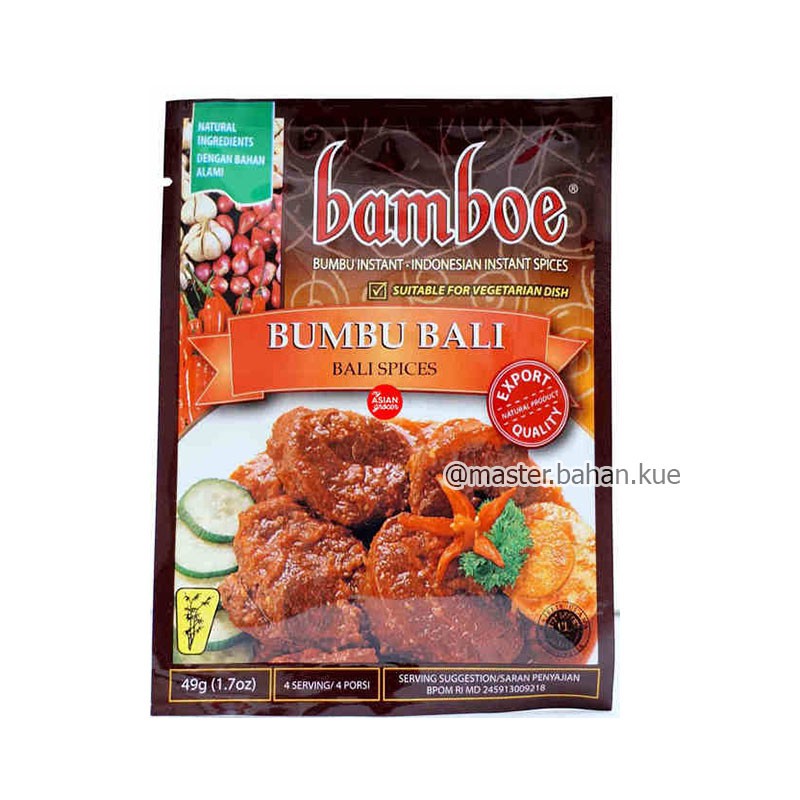 Jual [49 gr] Bamboe Bumbu Bali - bumbu instan | Shopee Indonesia