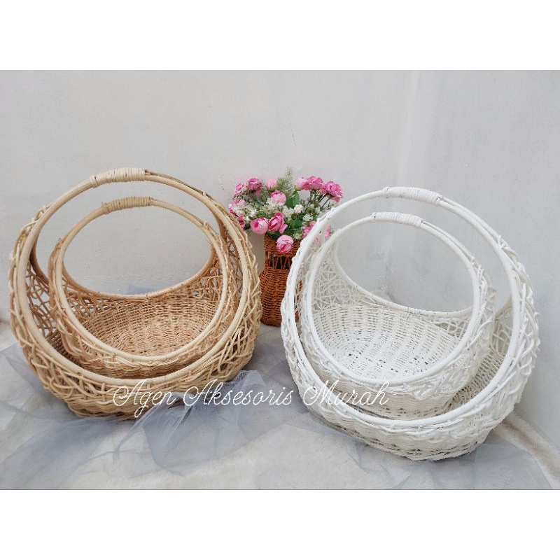 Jual 1set isi 2 Keranjang Cincin / Keranjang Ruwetan /Keranjang ...