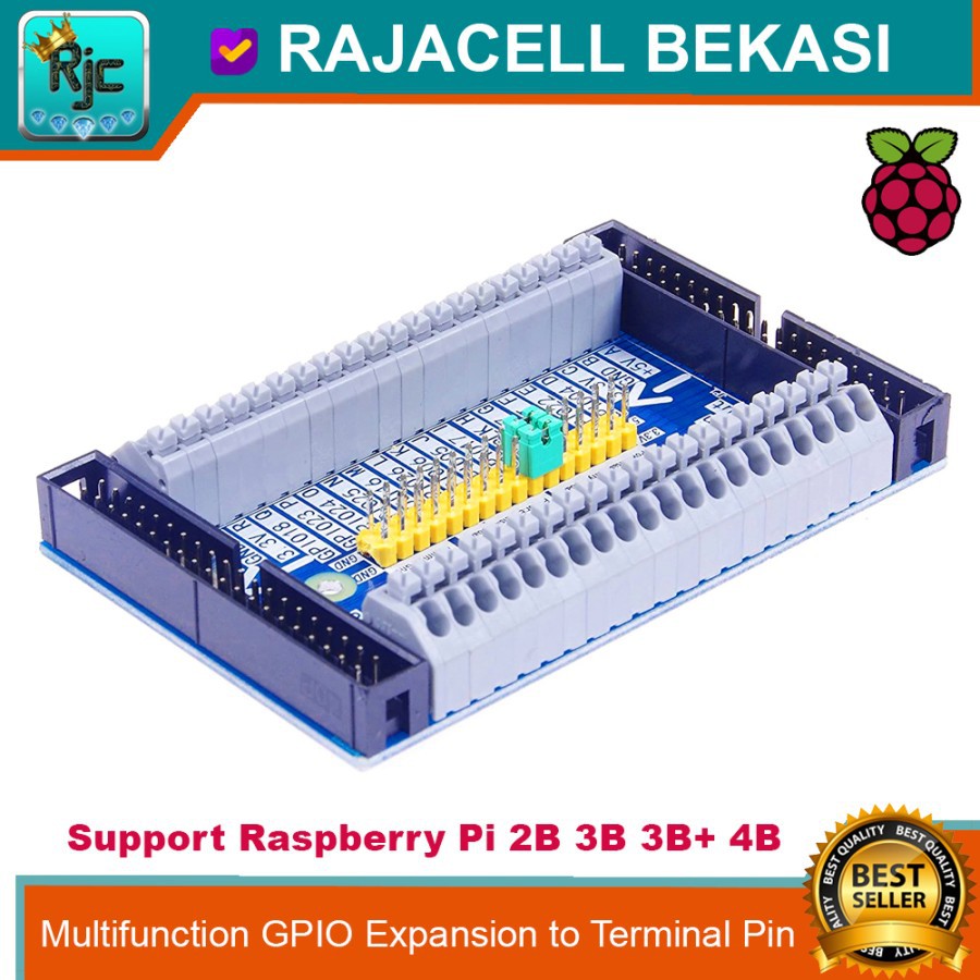 Jual Raspberry Pi 4 3B 3B+ Multifunction Pin GPIO Cascade Expansion ...