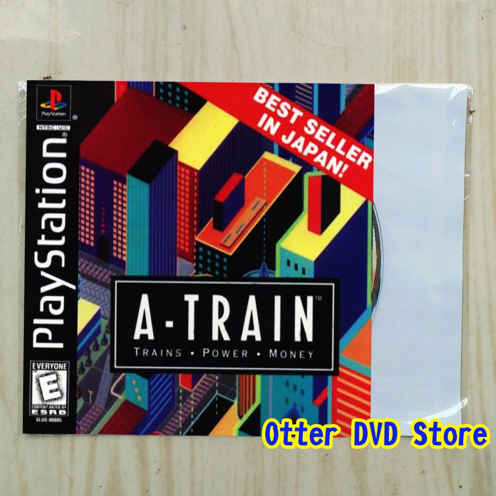 Jual Kaset CD Game Ps1 Ps 1 A-Train A Train - Trains Power Money ...