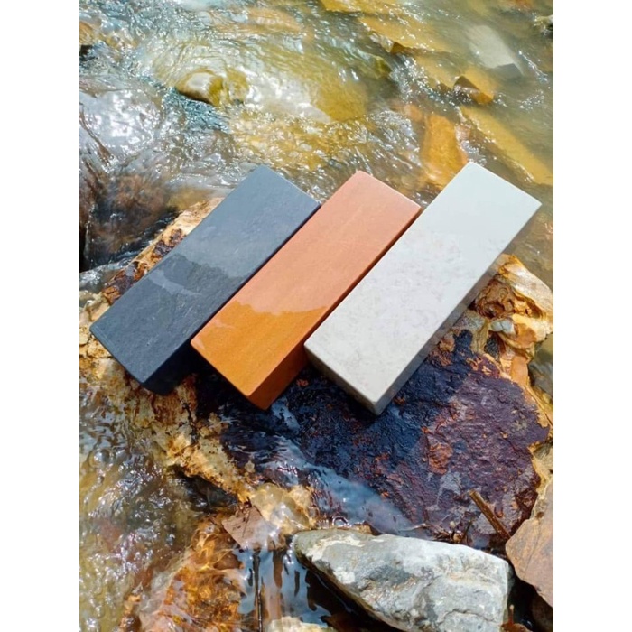 Jual ASLI Batu asahan pengasah Pisau Batu Tahap Finishing 20x5x3 no8000 ...