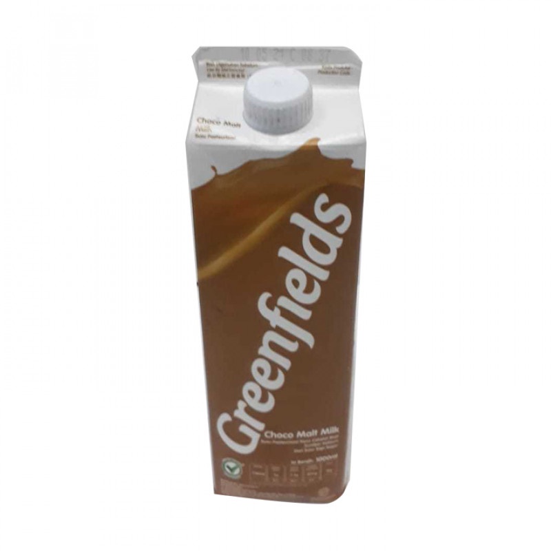 Jual Greenfields Milk Choco Malt Kotak 950ML | Shopee Indonesia