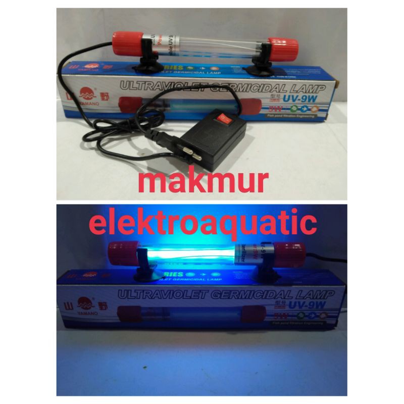Jual Lampu YAMANO UV 7,9,11 Watt / Lampu Anti Lumut Bakteri Ultraviolet | Shopee Indonesia
