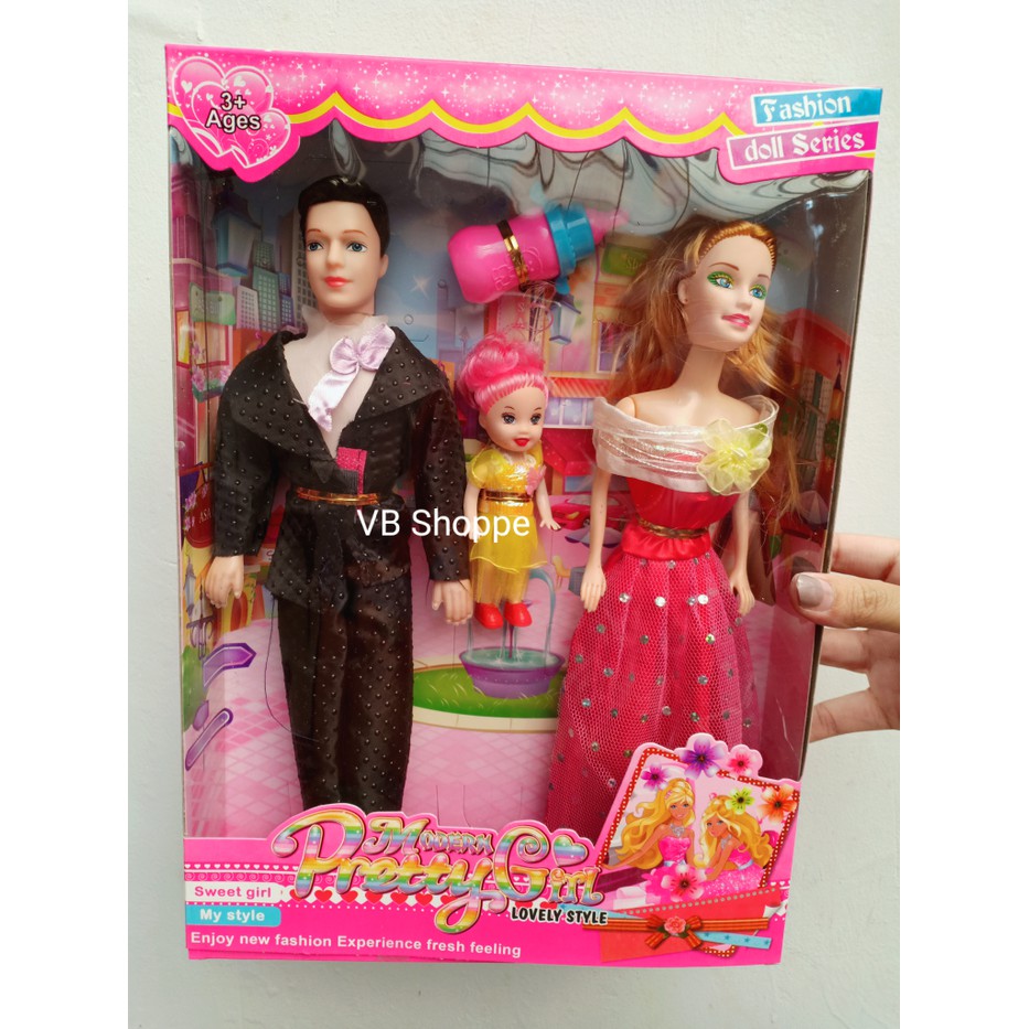 Jual Order Langsung Mainan boneka barbie dan ken cowok anak dan ...