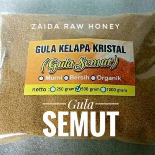 Jual Gula Semut / Pengganti Gula Sehat / Gula Kelapa Kristal | Shopee ...