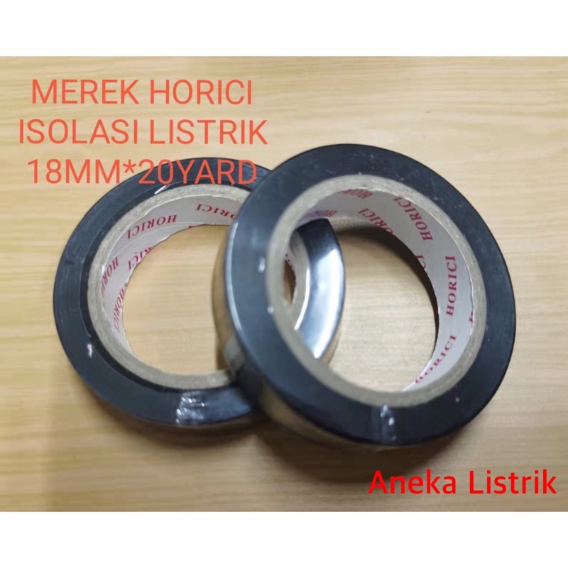Jual ISOLASI LISTRIK HITAM TAHAN PANAS HOKI TAPE ELEKTRIK DOUBLE TAPE ...