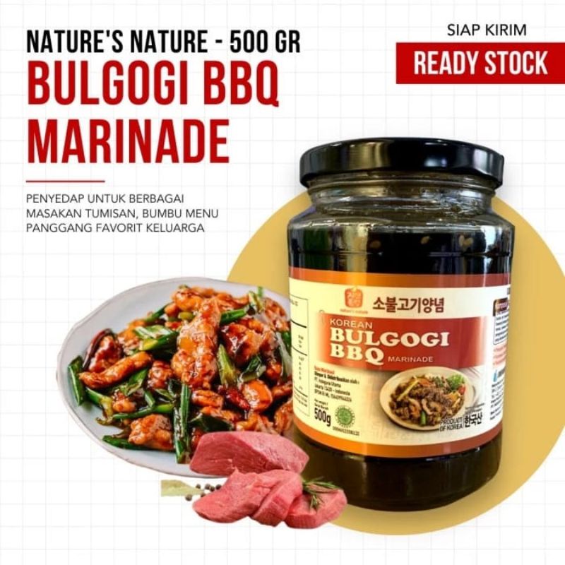 Jual jinsung saus bulgogi kalbi korean bbq sauce 500gr | Shopee Indonesia
