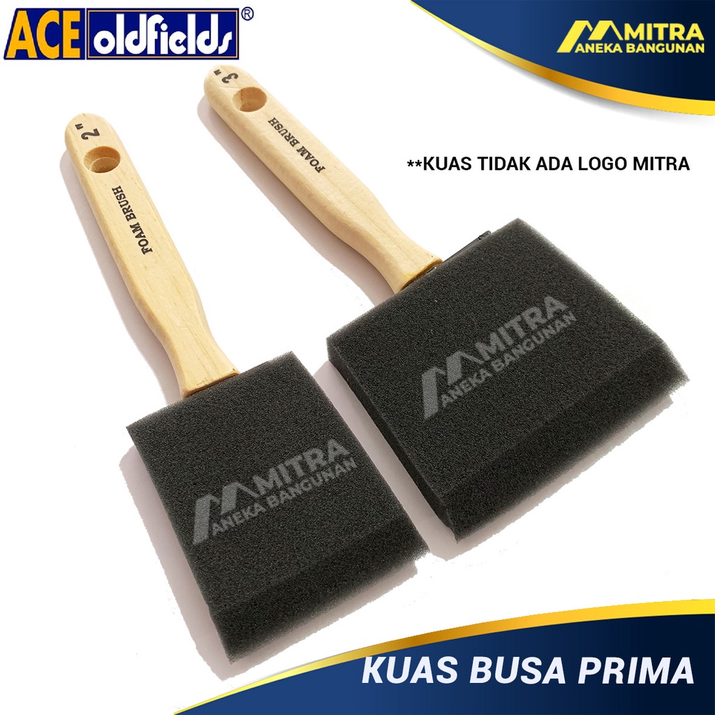 Jual KUAS BUSA ACE OLDFIELDS / KUAS SPON / KUAS CAT PLITUR SPONGE ...