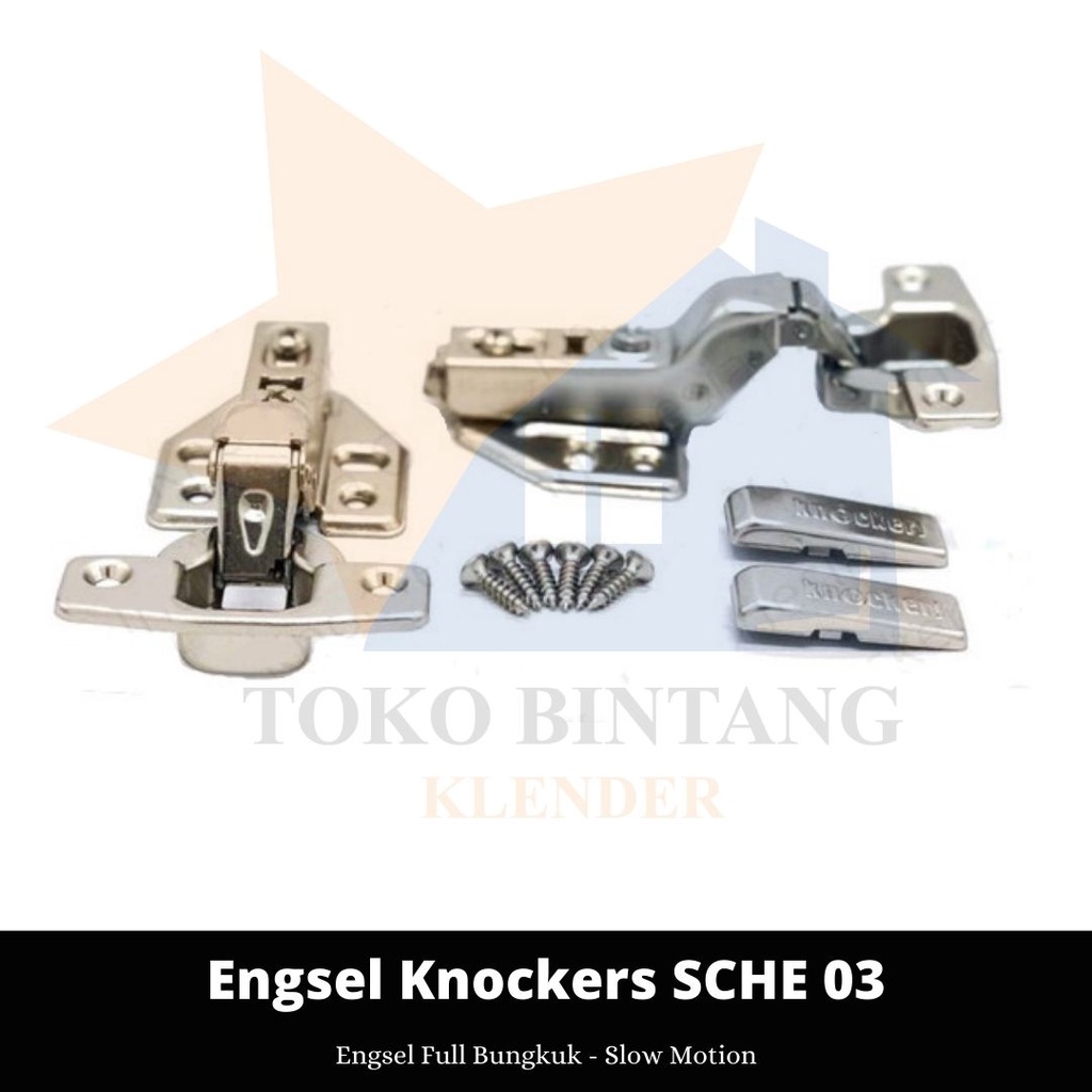 Jual Engsel Soft Closing Full Bungkuk Knockers SCHE 03 (pcs) | Shopee ...