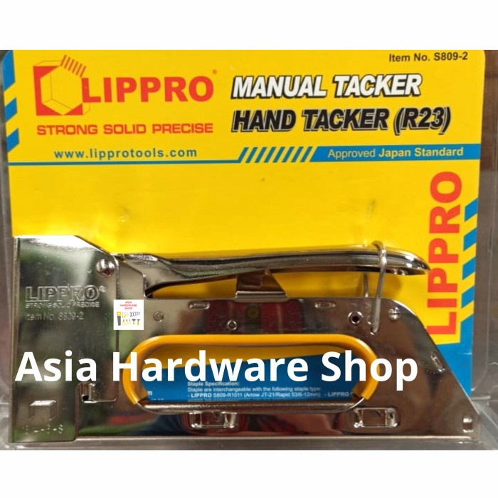 Jual Staple Gun LIPPRO R23 Staples Alat Tembak Jok Steples Hekter Jok 4 ...