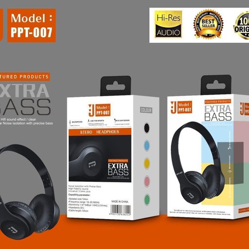 Jual Headphone Headset Earphone Bando Macaron JBL PPT-007 Kabel ...