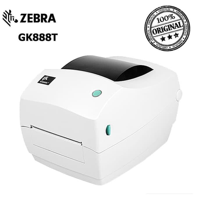 Jual PRINTER BARCODE / LABEL PRINTER ZEBRA GK888T/ GK 888 USB-SERIAL ...