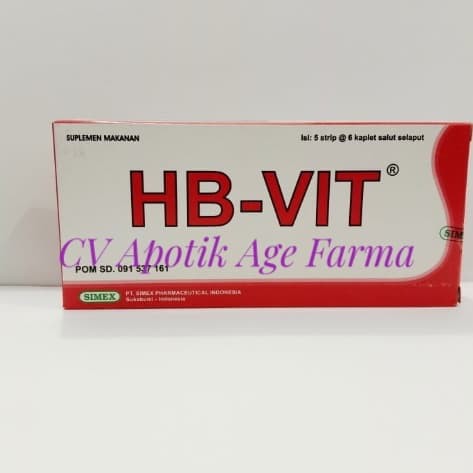 Jual HB Vit Caplet isi 30 (Simex) | Shopee Indonesia