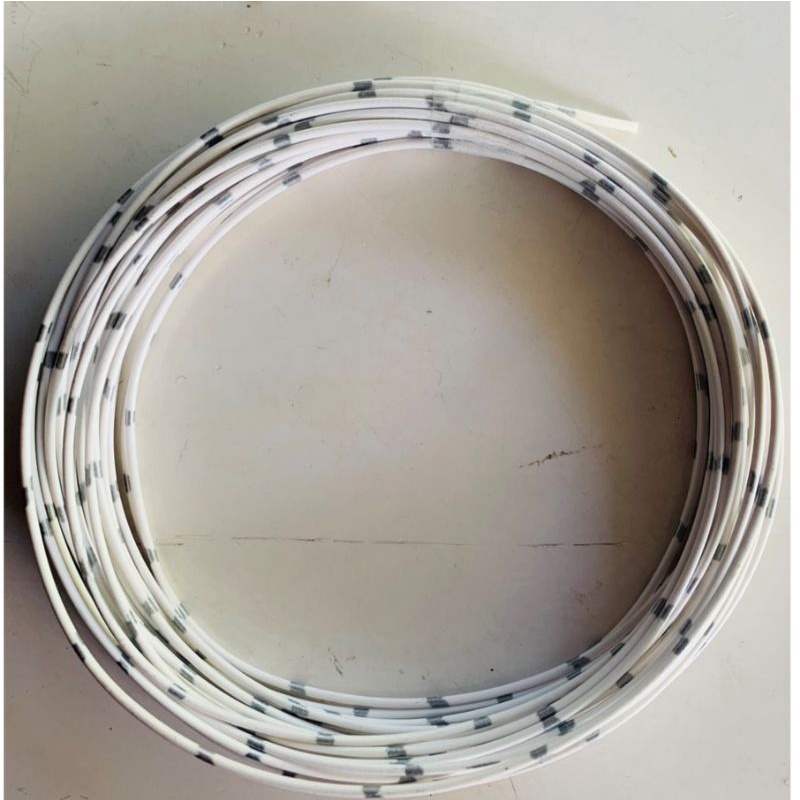 Jual KABEL BINTIK KABEL BODY 0.5MM PUTIH KABEL OUTOMOTIF HARGA 1 METER ...