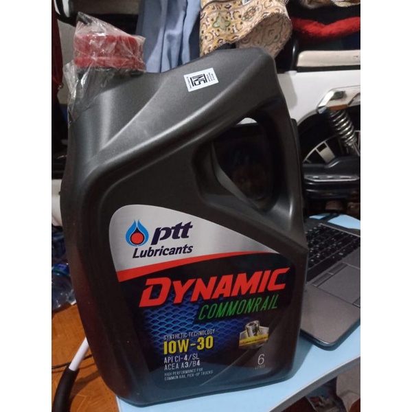 Jual Oli Mesin Diesel PTT Lubricant Dynamic 10w30 | Shopee Indonesia