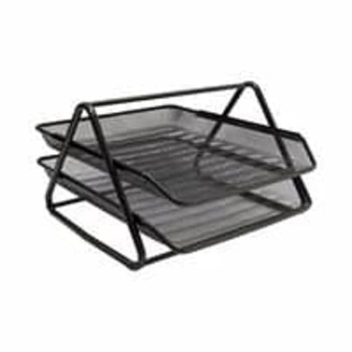 Jual Tray Besi / Rak dokumen Kertas Besi / Document Tray ++++ | Shopee ...