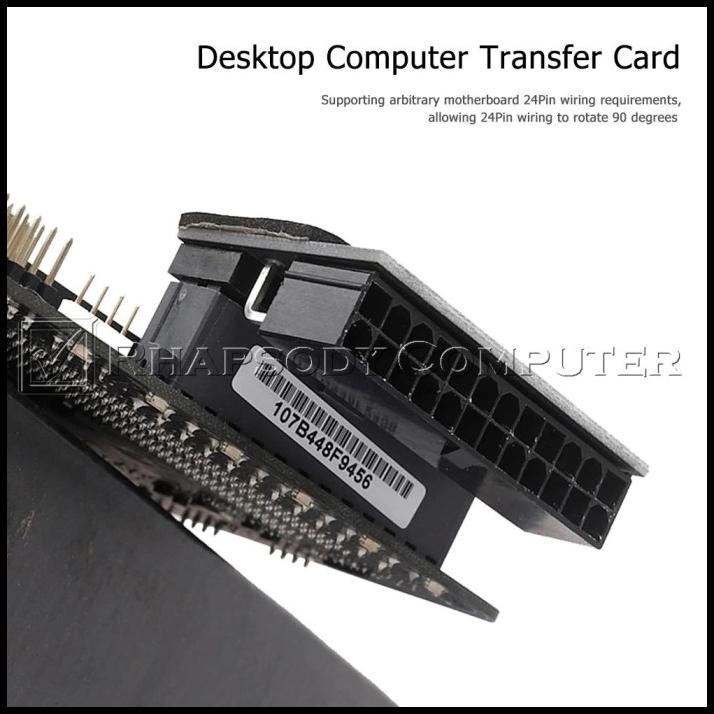 Jual Socket Atx 24Pin Female To 24Pin Male Psu Power Adapter L 90 ...