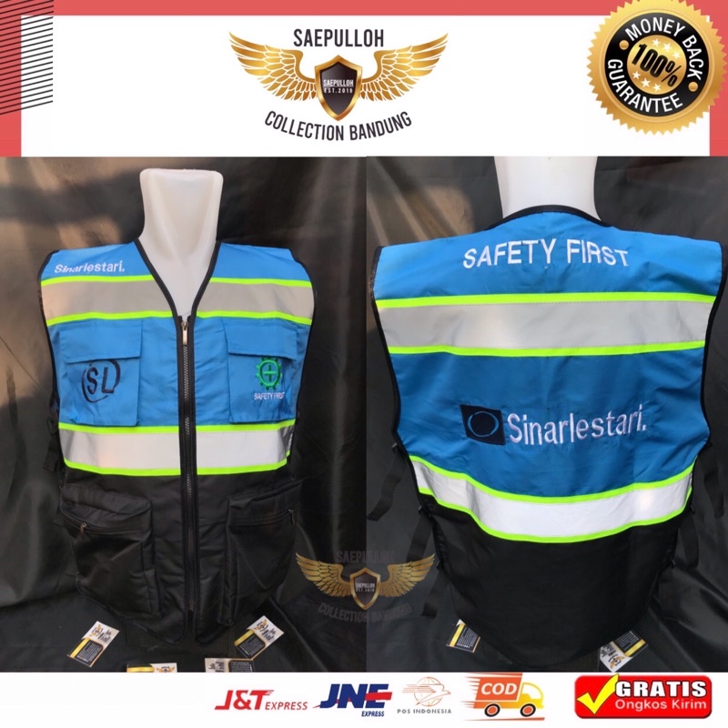 Jual ROMPI SAFETY CUSTOM / ROMPI SAFETY FIRST | Shopee Indonesia