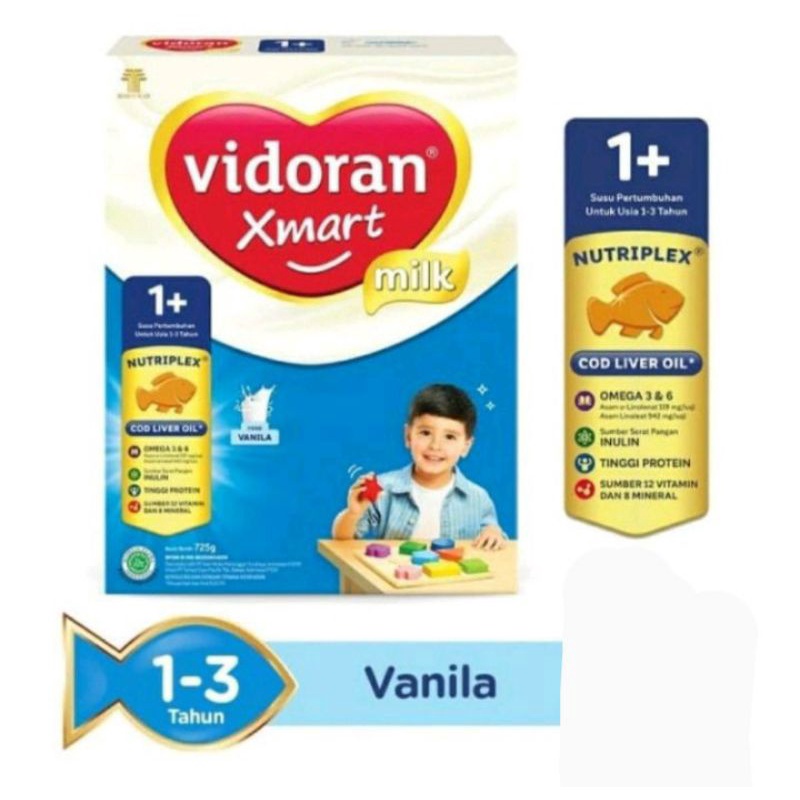 Jual Susu Vidoran Xmart 1+ 3+ 5+ My Baby 0-6 Madu / Vanilla / Coklat ...
