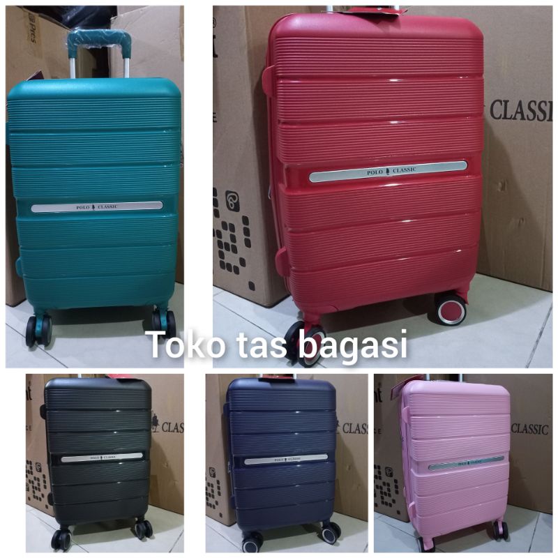 Jual koper polo classic 28 inch bagasi tsa lock anti pecah | Shopee ...