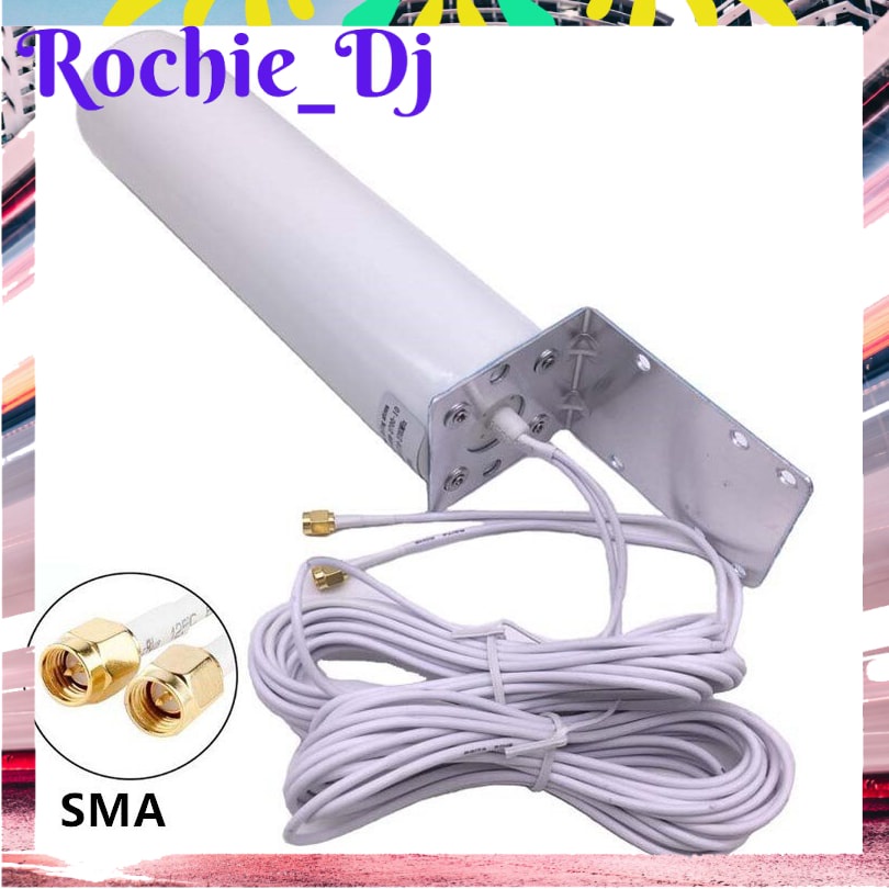 Jual JX ANTENA EKSTERNAL 3G 4G LTE 28DBI KONEKTOR SMA - JX4 - WHITE ...