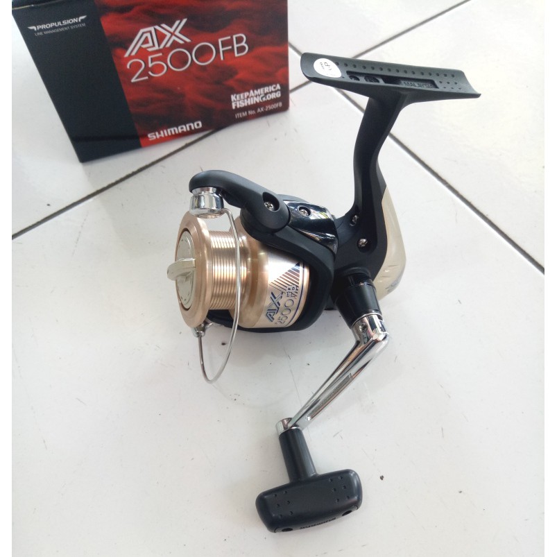 Jual Reel Shimano AX series 1000FB 2500FB 4000FB 100 % ORIGINAL Made in Malaysia | Shopee Indonesia