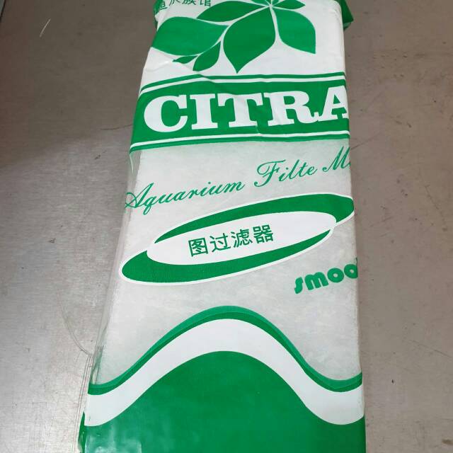 Jual Kapas Serat Filter Aquarium merk CITRA 2 lapis | Shopee Indonesia