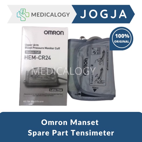Jual Manset Omron Madium Cuff HEM-CR24 Original (Uk 22-32 cm) | Shopee ...
