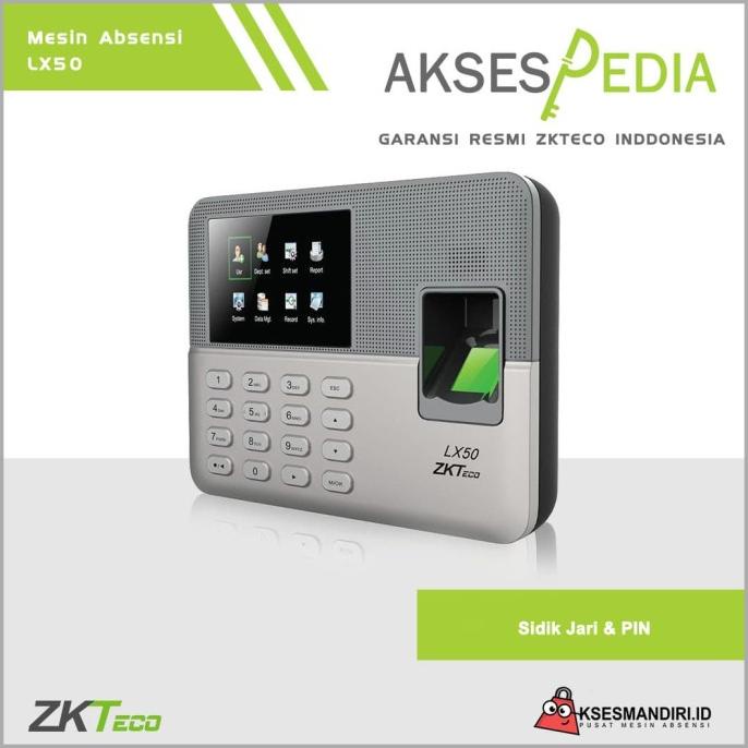 Jual Fingerprint Mesin Absensi Zkteco LX50 | Shopee Indonesia