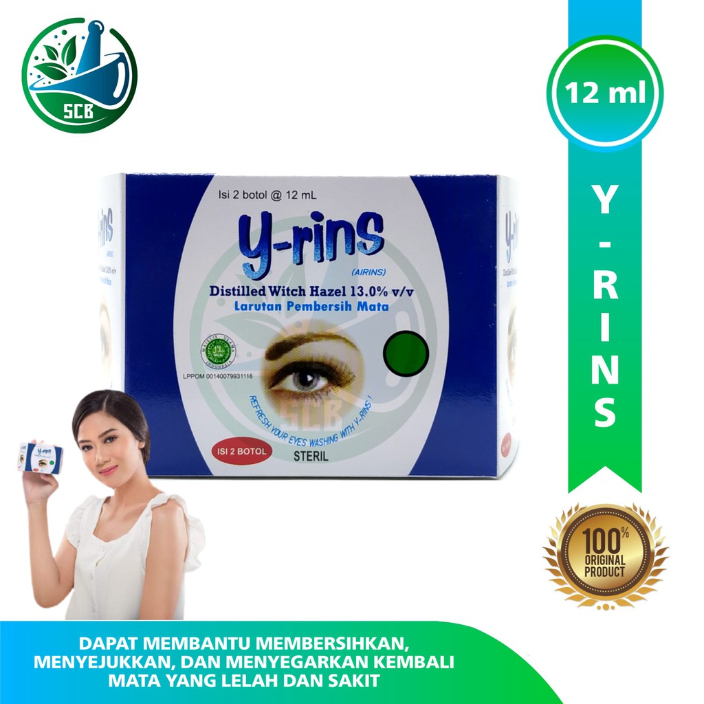 Jual Y-Rins (Airins) - Obat Larutan Pembersih Mata | Shopee Indonesia