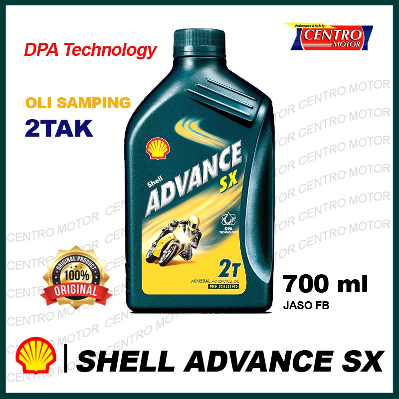Jual Shell SX2 700ml.Oli samping/Campuran bensin motor 2Tak.Satria ...