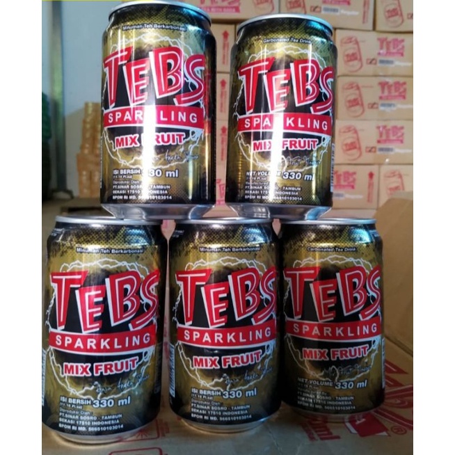 Jual TEBS can Sosro 330 ml minuman teh bersoda | Shopee Indonesia