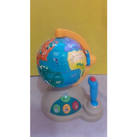 Jual VTECH Vtech Electronics Fly & Learn Globe #6042 (Grey Bottom ...