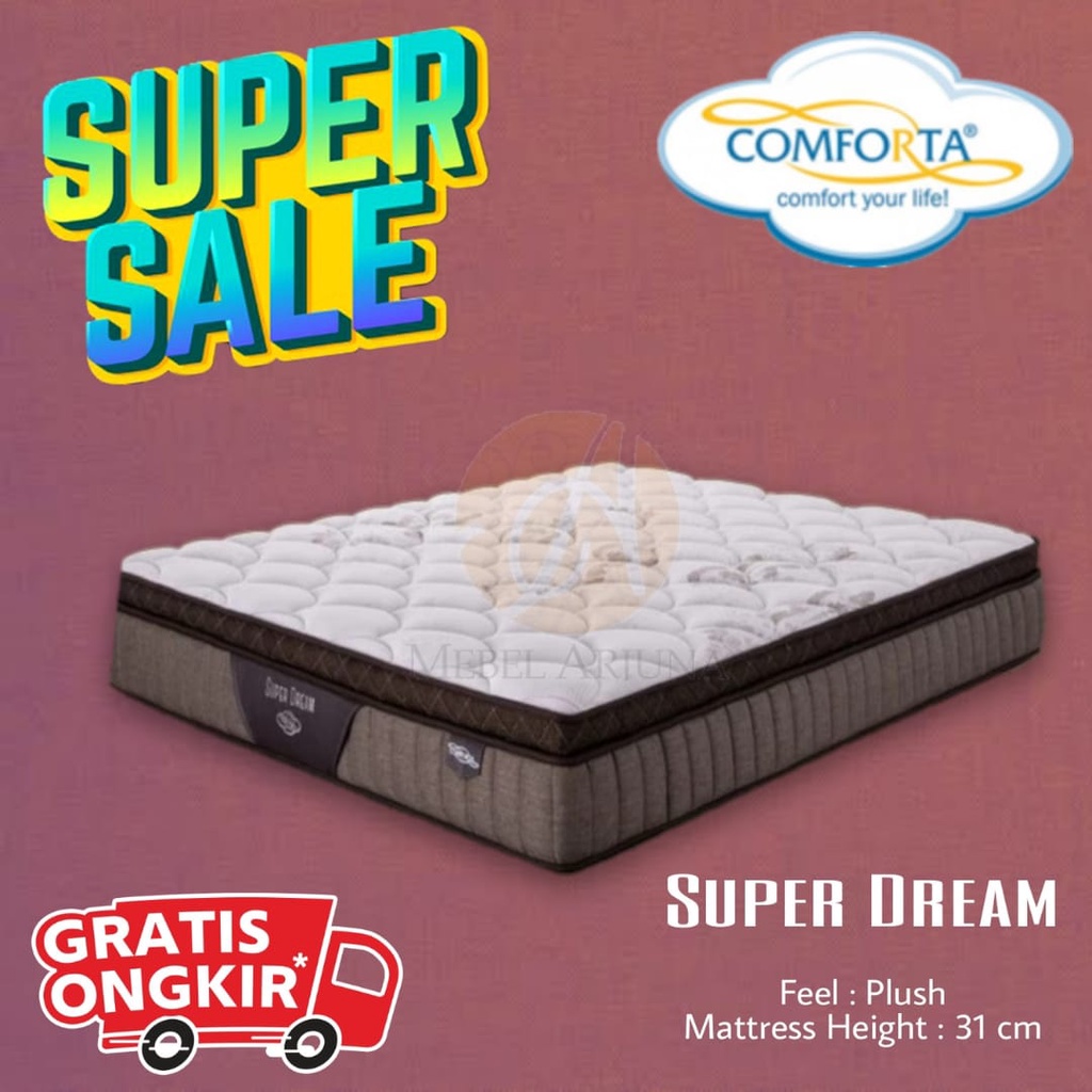 Jual Matras Springbed Comforta Super Dream Murah Promo Terlaris 90 100 ...
