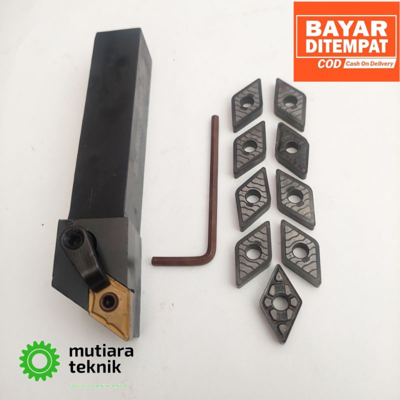 Jual Holder Bubut Cnc MDJNR2020K15 Alat Bubut Luar MDJNR 20 Set Insert ...