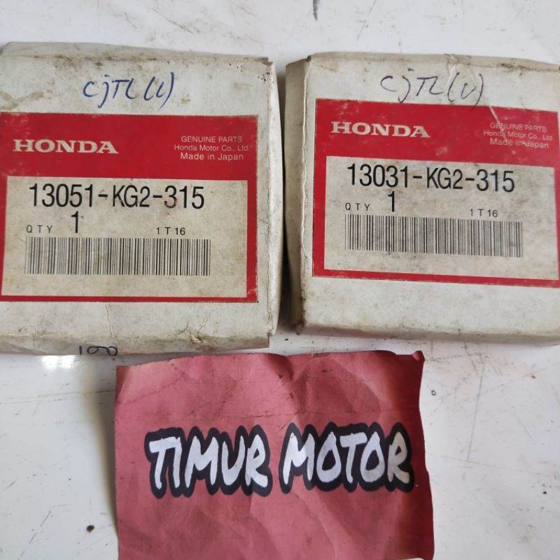 Jual Ring Seher Gl Pro MegaPro Tiger OS 100 Original AHM Japan | Shopee ...