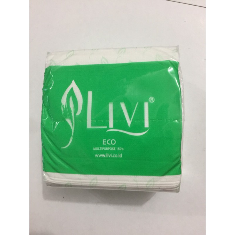 Jual TISU LIVI POP UP Kecil Tissue Meja Ekonomis 150' | Shopee Indonesia