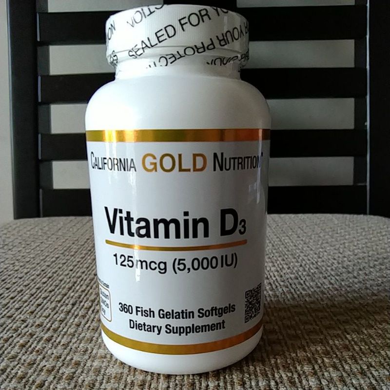 Jual California GOLD Nutrition Vit D3 5000iu 360softgels | Shopee Indonesia