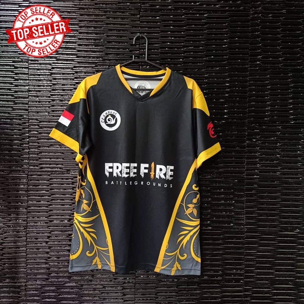 Jual JERSEY CUSTOM FREE FIRE, MOBILE LEGEND, PUBG, DOTA, AOV (FREE ...