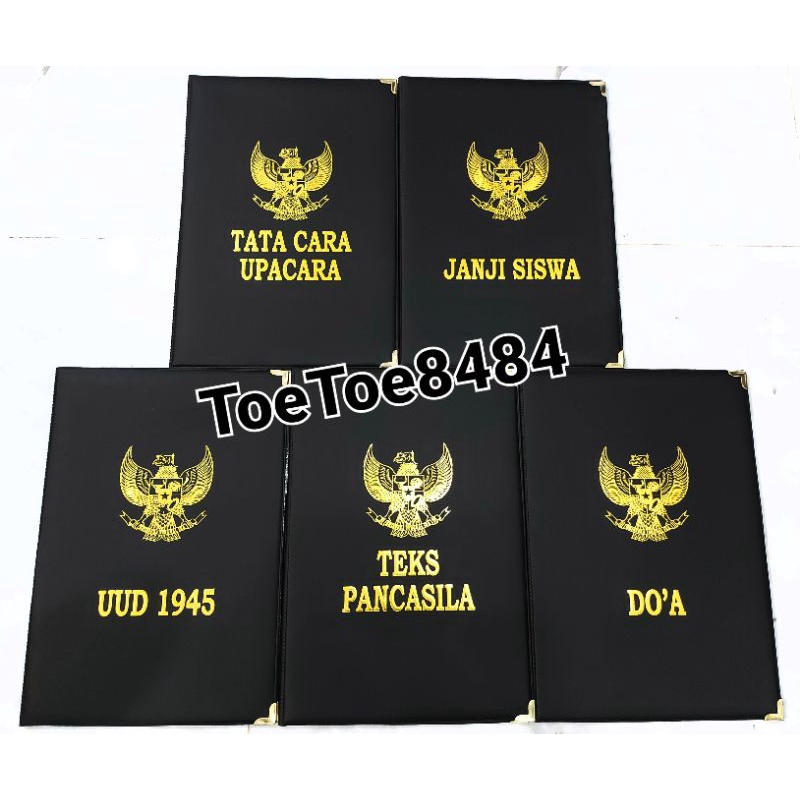 Jual Map upacara 1 Set ( isi 5 Map ) Ada Text | Shopee Indonesia