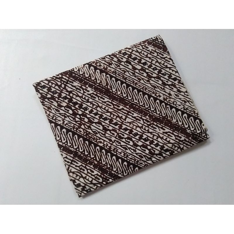 Jual Kain batik panjang cap sogan Jogja motif klasik udan liris ...
