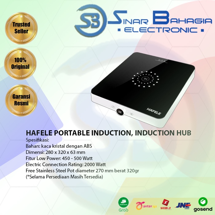 Jual HAFELE PORTABLE INDUCTION INDUCTION HUB (NEW) (KHUSUS BANDUNG ...