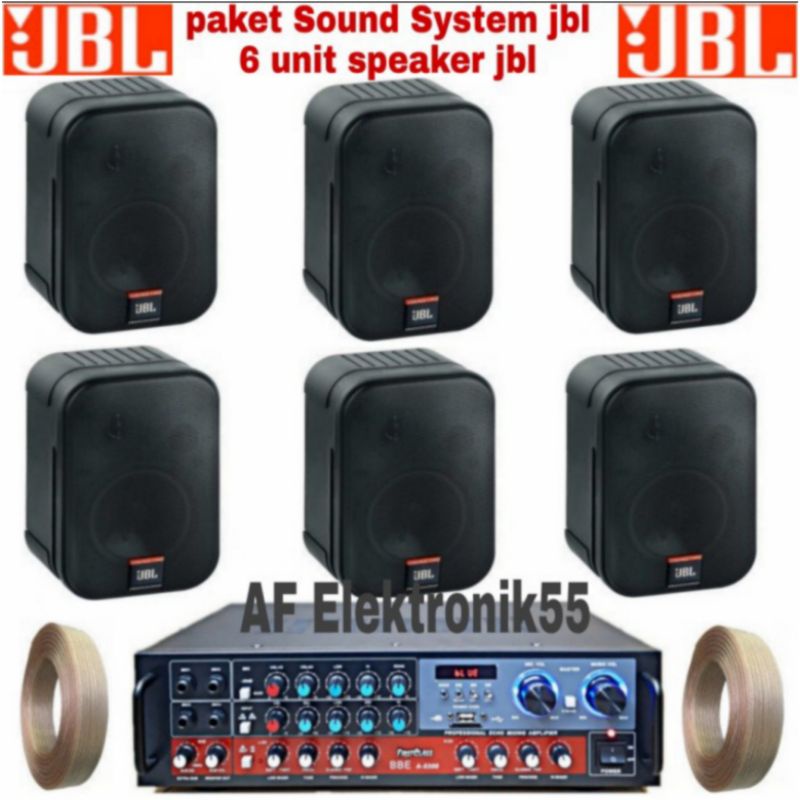 Jual Paket Sound System JBL Cafe Atau Restoran 6 Unit Speaker JBL ...