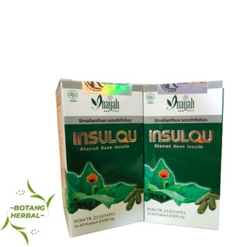 Jual Kapsul Daun INSULIN - INSULQU INAYAH BPOM 50 kapsul KEMASAN BARU ...