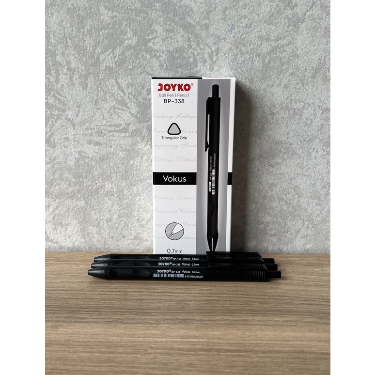 Jual Pulpen Ballpoint Joyko Vokus BP-338 (1 Pack/ 1 Lusin) | Shopee Indonesia