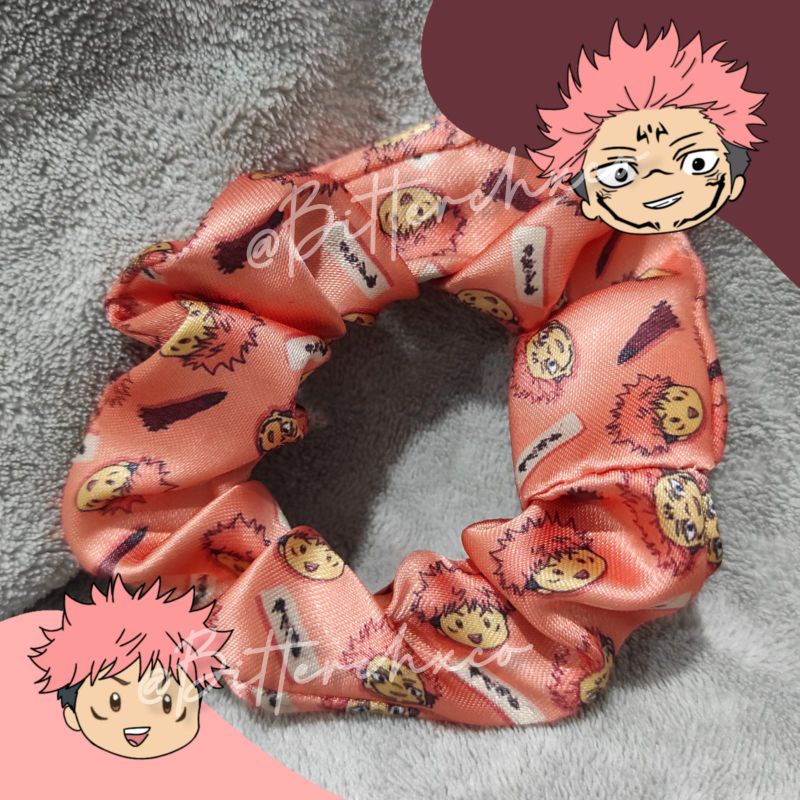 Jual Sukuna n Yuuji Scrunchie / Jujutsu Kaisen Scrunchie / Anime ...