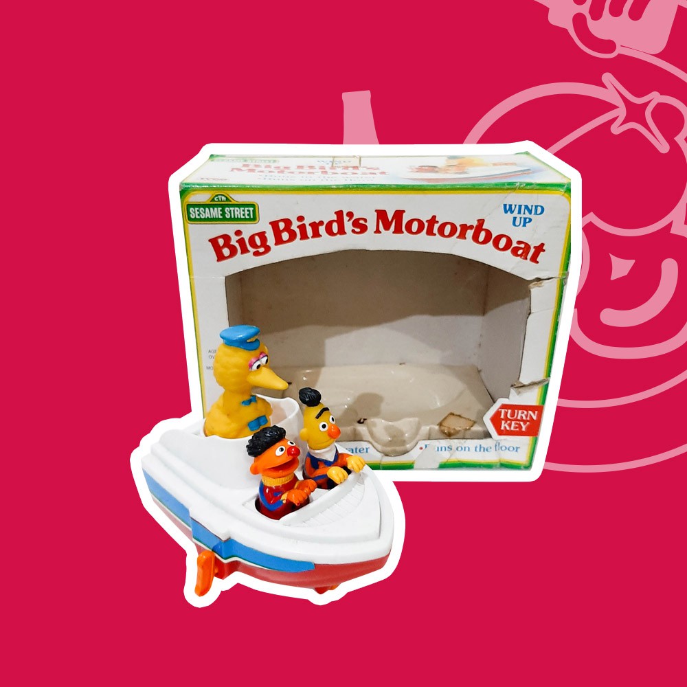 Jual Sesame Street Big Bird Motorboat | Shopee Indonesia
