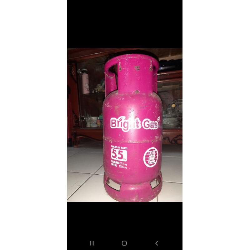 Jual Tabung Gas Elpiji 5,5 kg Bright Gas Pink LPG Kosong | Shopee Indonesia